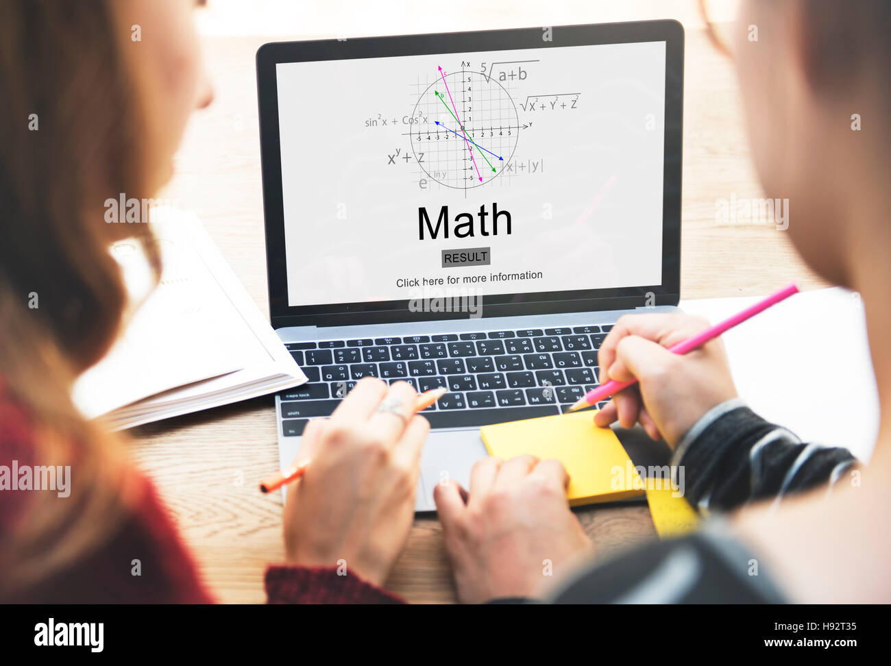 Math Mathematic Education Knowledge School Concept Stock Photo - Alamy