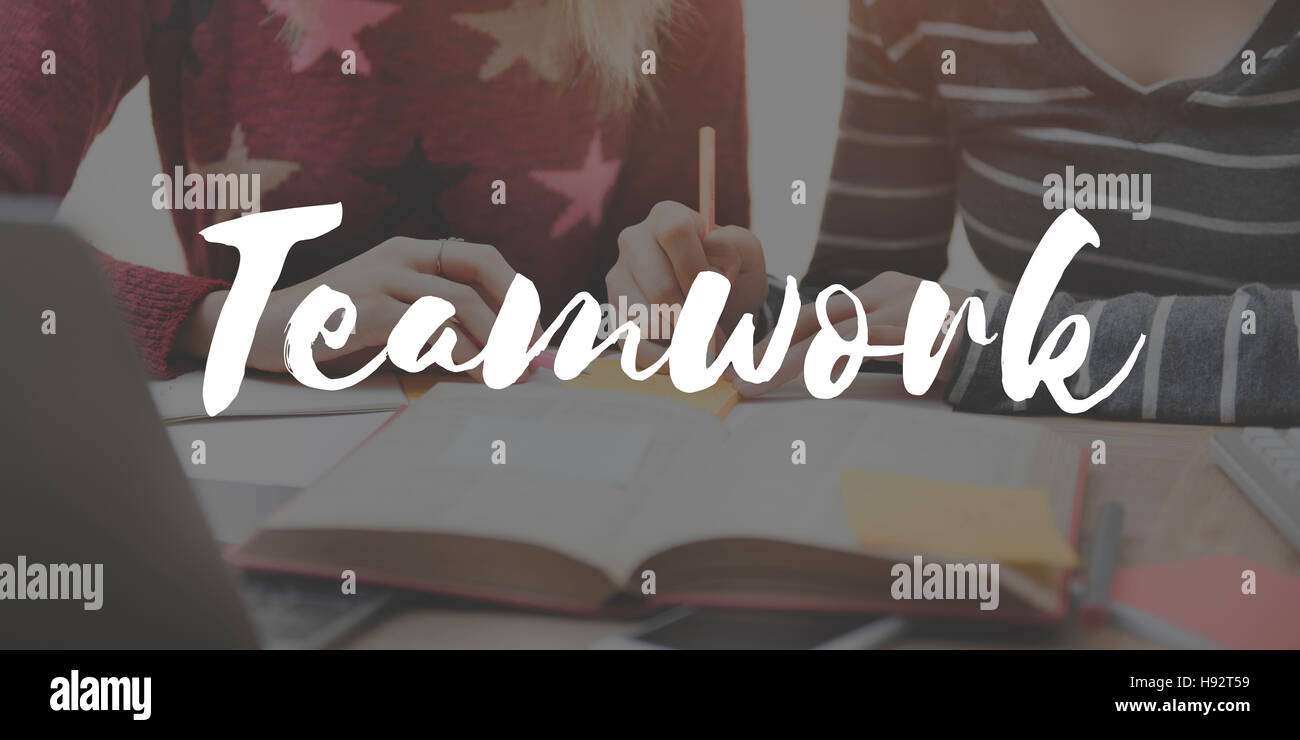 Teamwork Agreement Alliance Collaboration Unity Concept Stock Photo - Alamy