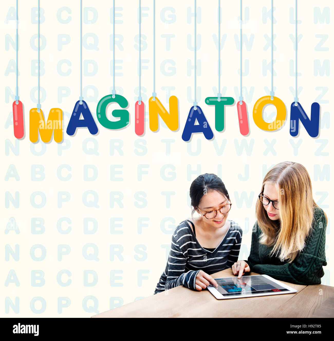 Imagination Creativity Dream Idea Thinking Concept Stock Photo - Alamy