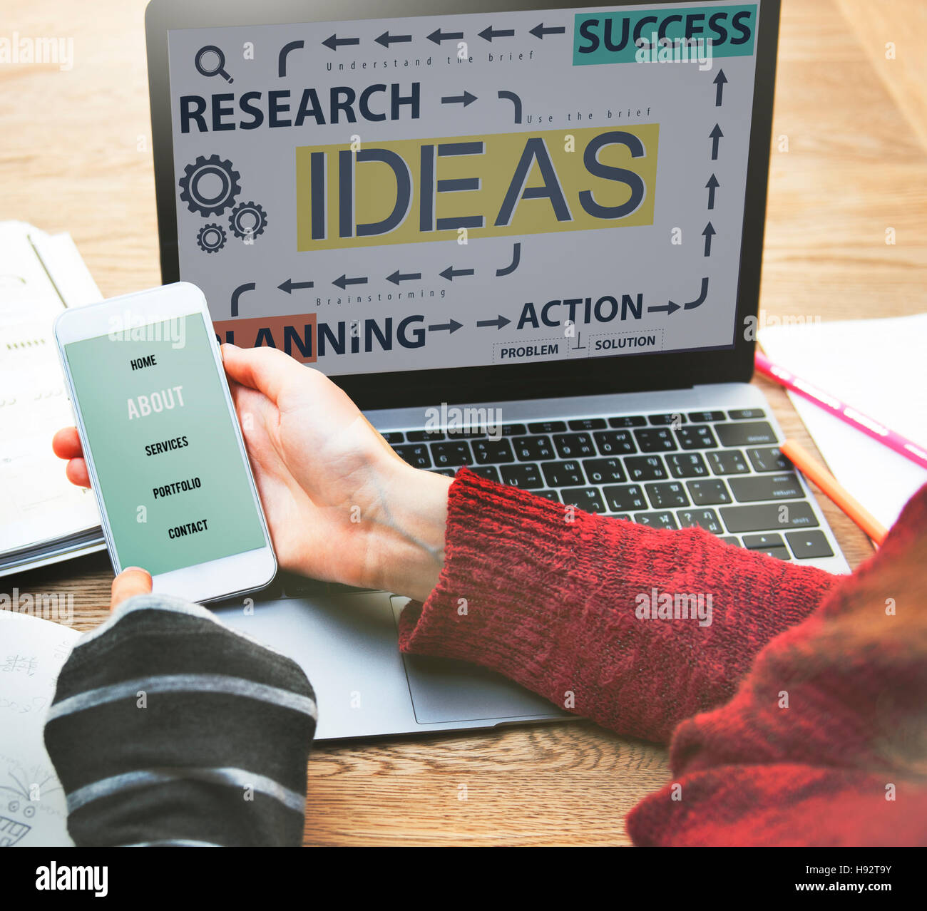 Business process flow chart hi-res stock photography and images - Alamy