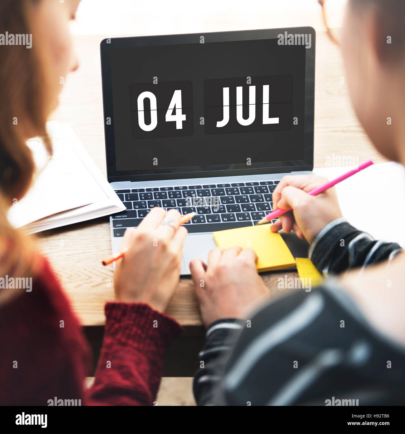 Independence Day Date Technology Graphic Concept Stock Photo - Alamy