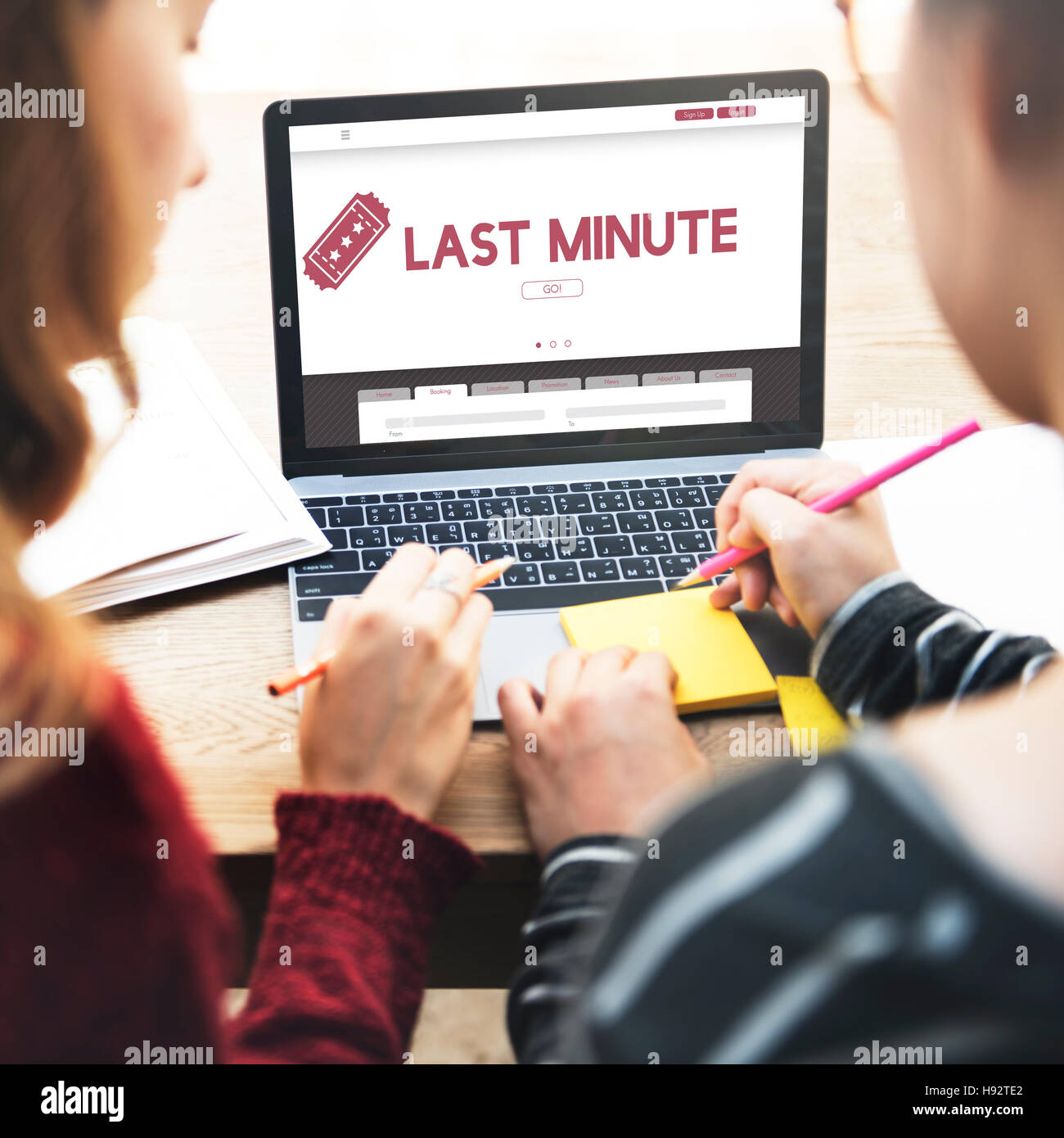 Chance Last Ticket Travel Due Concept Stock Photo - Alamy