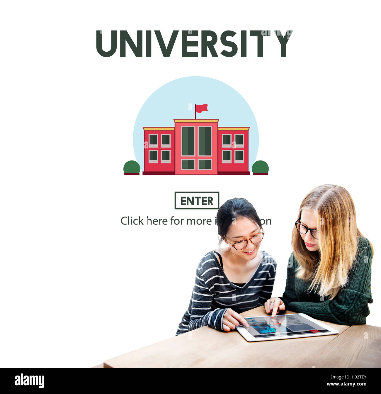 University Campus Education Knowledge School Concept Stock Photo - Alamy