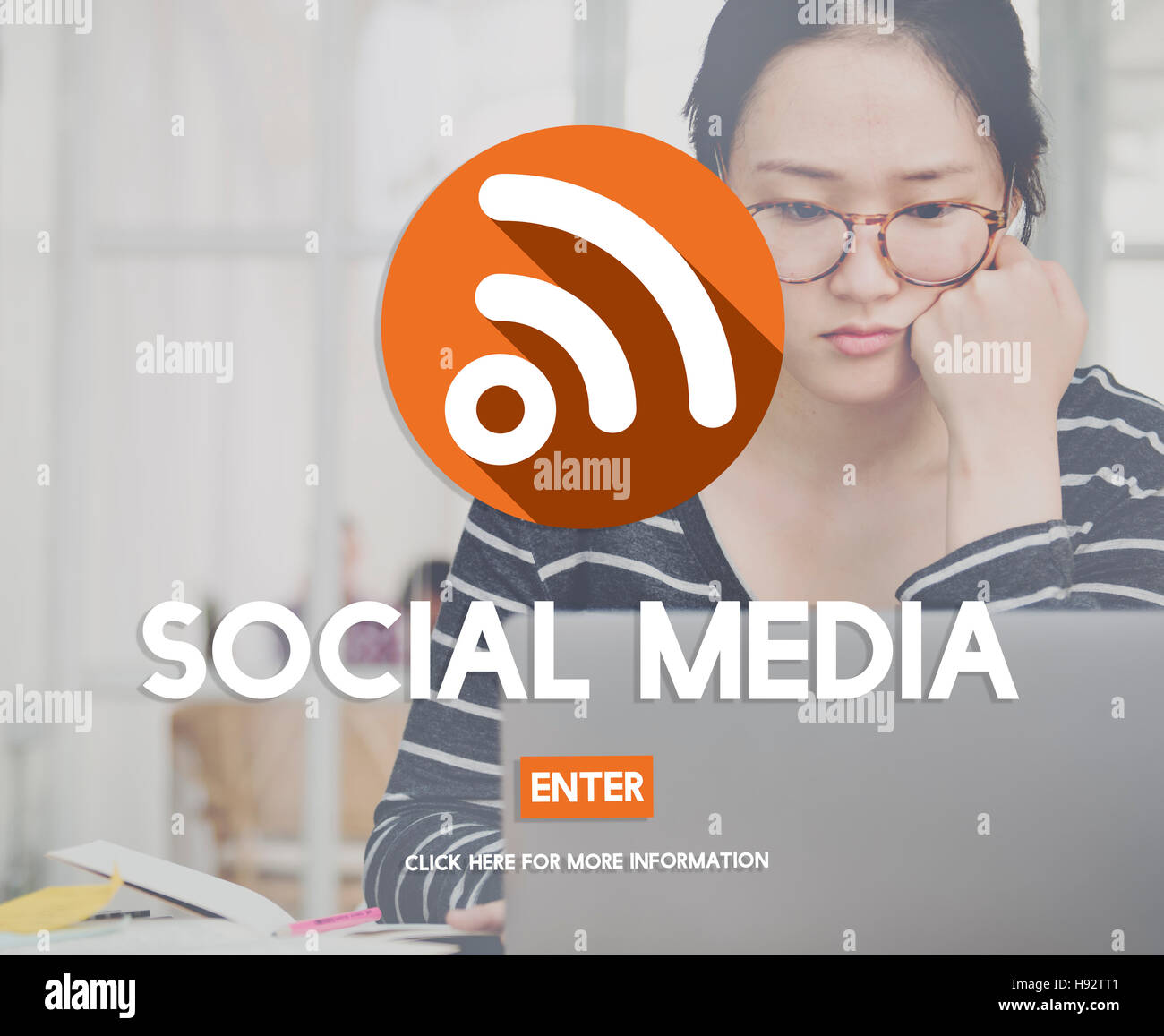 Social Media Globalization Connection Wireless Concept Stock Photo - Alamy