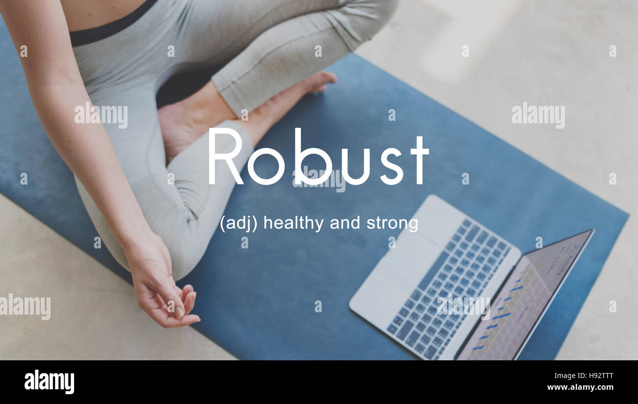 Robust Healthy And Strong People Graphic Concept Stock Photo - Alamy
