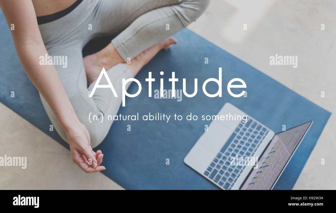 Aptitude Natural Human Ability Graphic Concept Stock Photo - Alamy