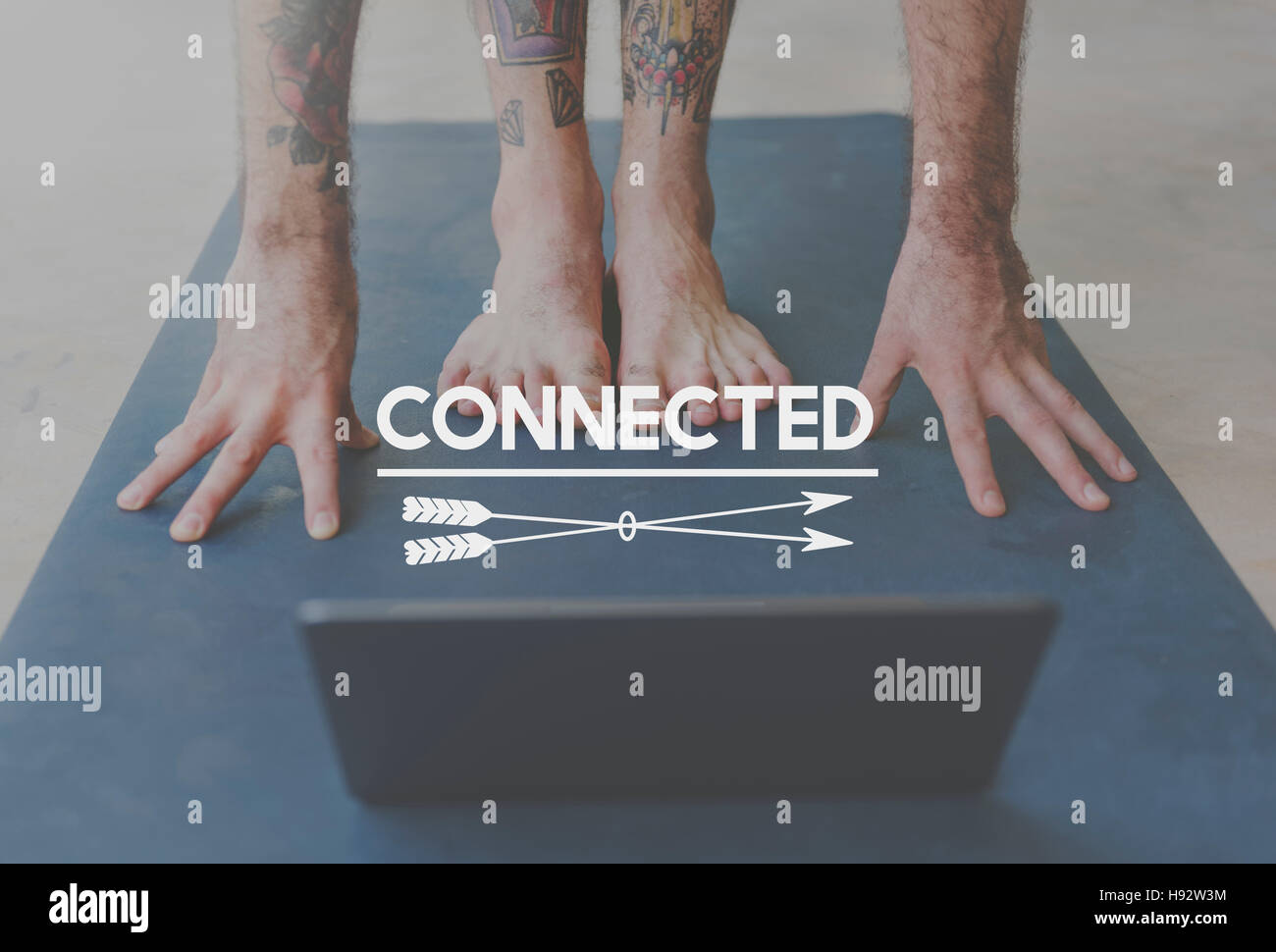 Connect Connection Connected Networking Communication Concept Stock ...