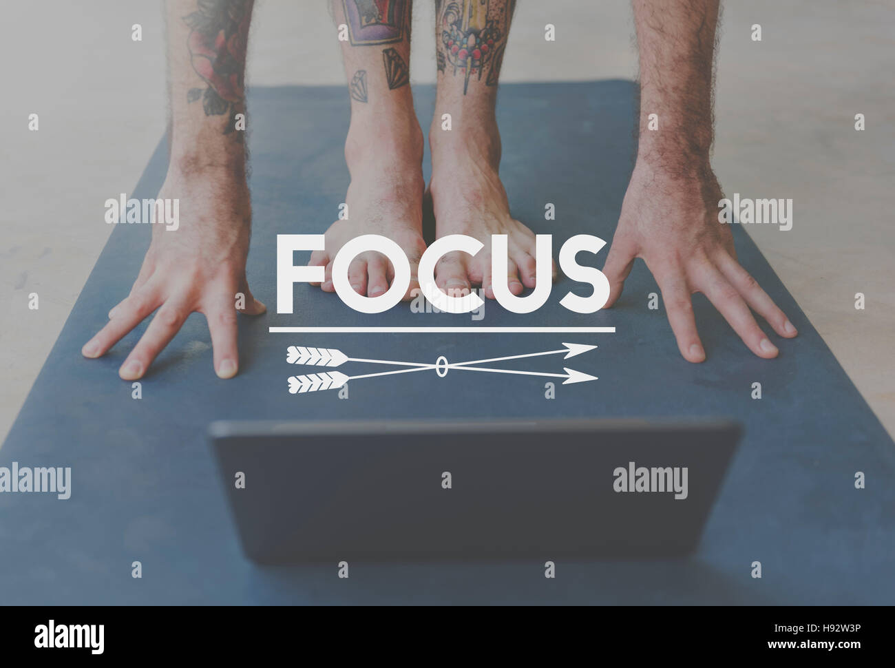 Focus Determine Mission Target Vision Concept Stock Photo - Alamy