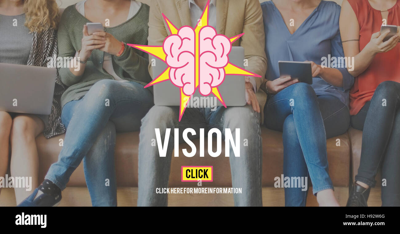 Ideas Brainstorming Vision Innovation Think Big Concept Stock Photo - Alamy