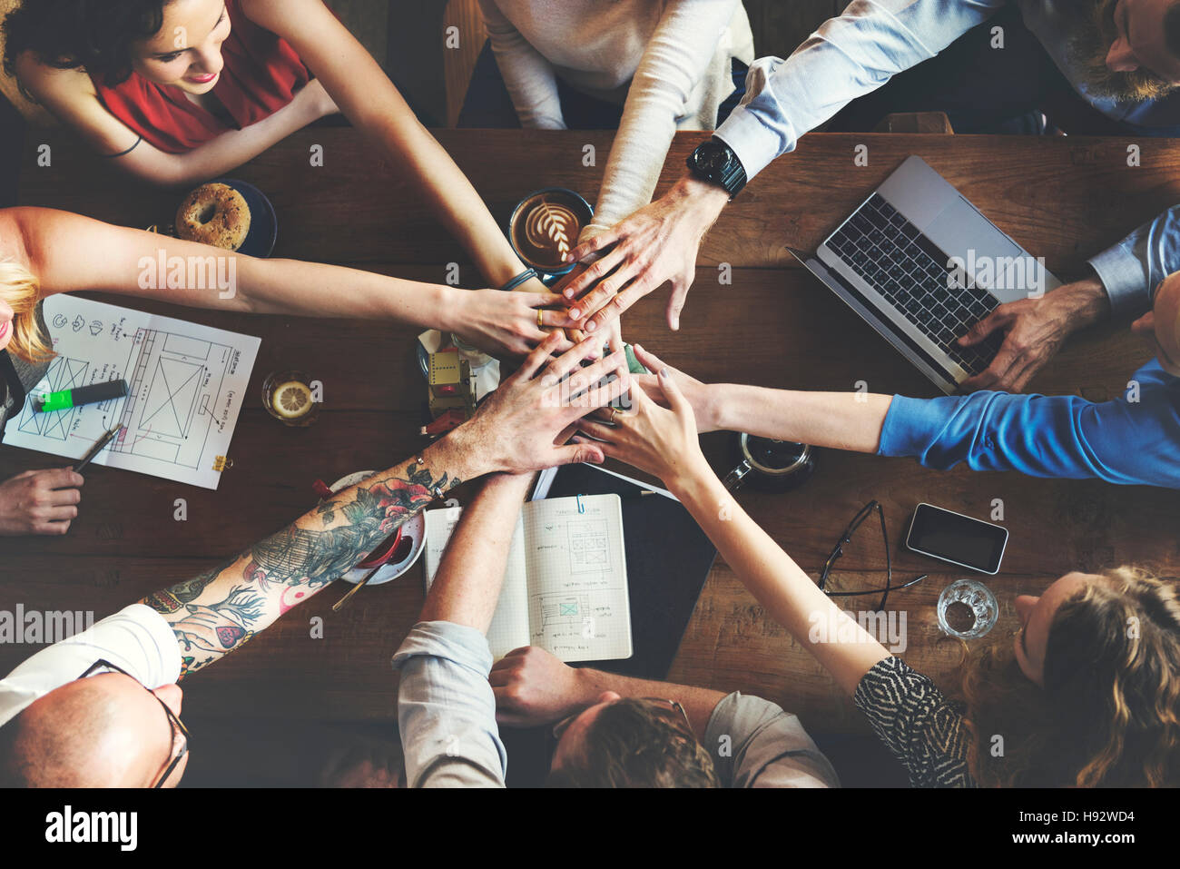 Business Team Celebration Party Success Concept Stock Photo - Alamy