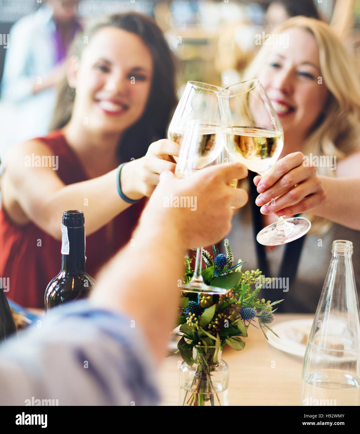 Fancy dinner cheers hi-res stock photography and images - Alamy
