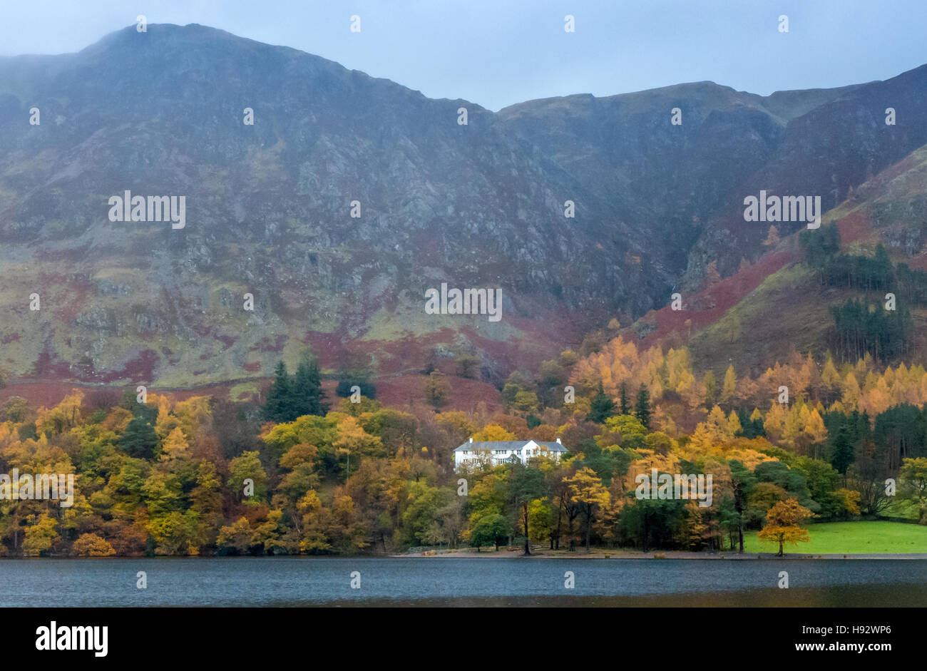 Hassness House at Buttermere in the Lake District Stock Photo - Alamy