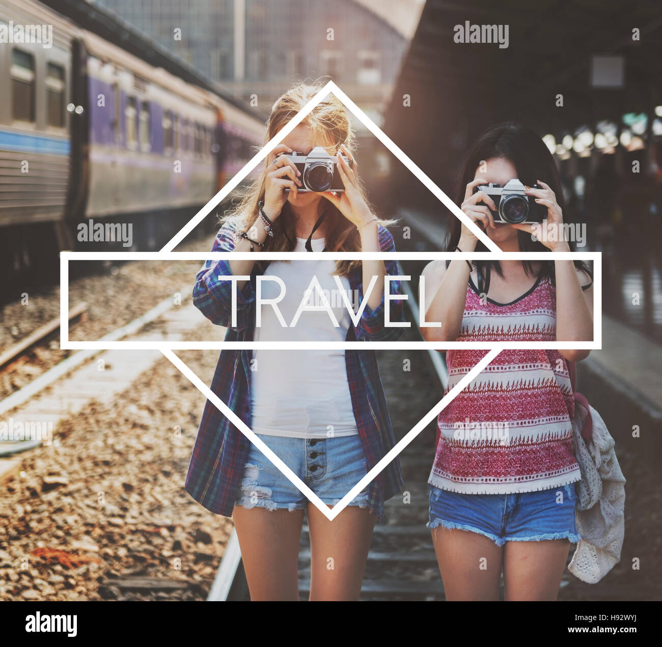 Travel Holiday Tour Destination Adventure Concept Stock Photo - Alamy