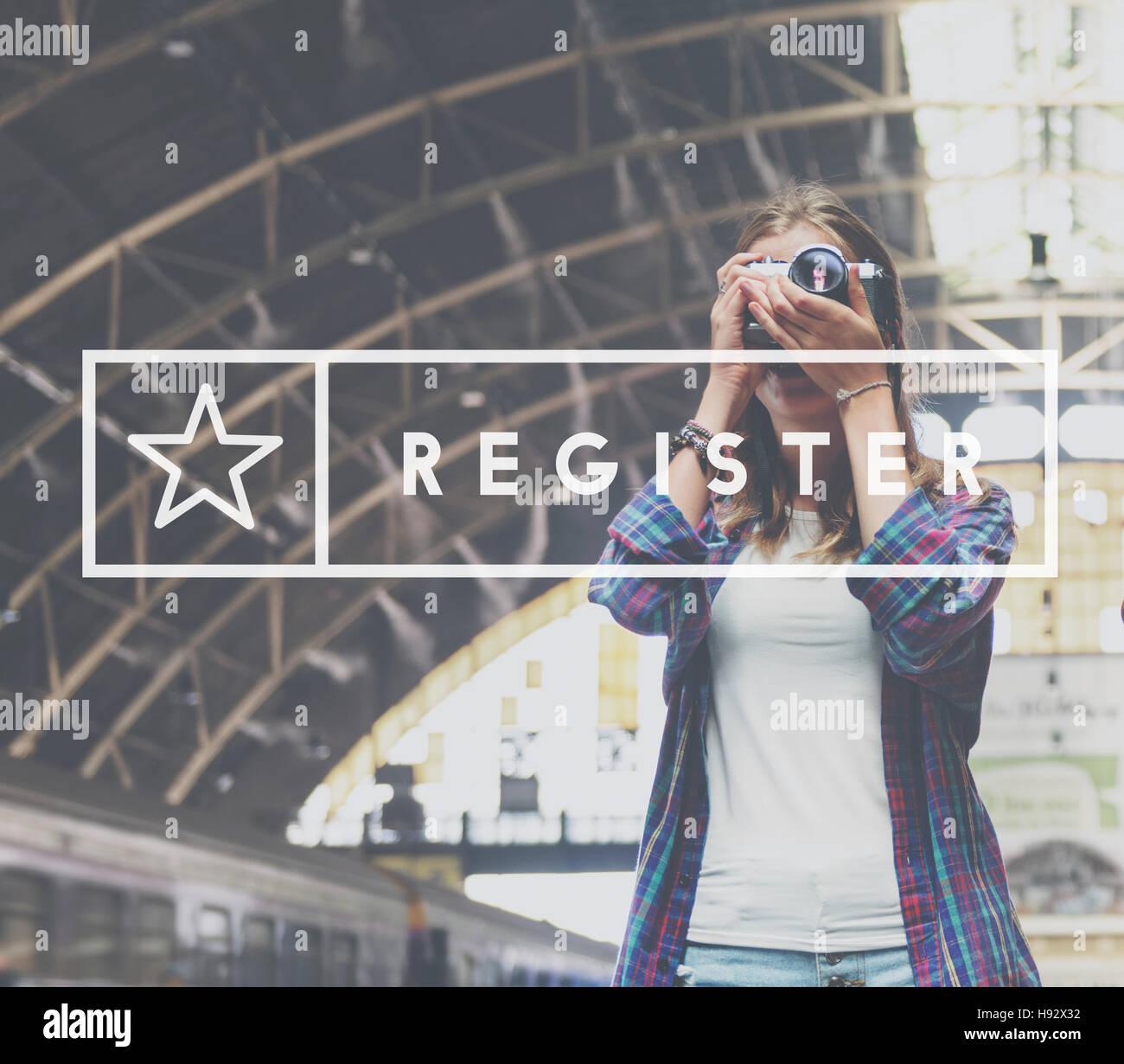 Register Application Apply Enter Membership Concept Stock Photo - Alamy