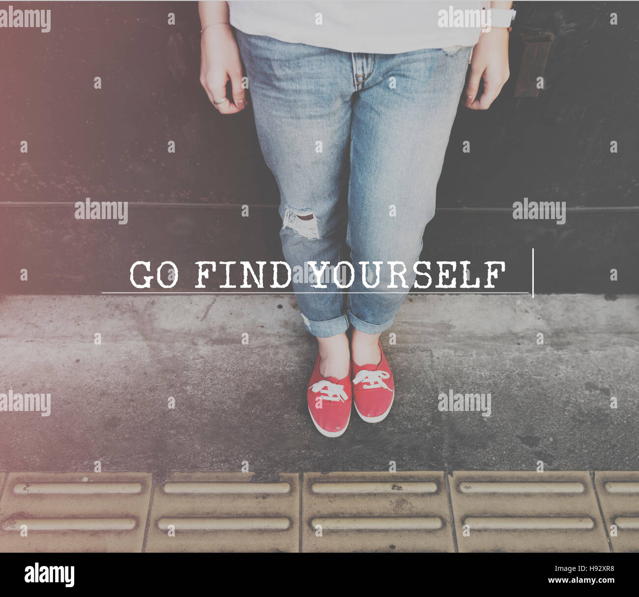 Go find yourself hi-res stock photography and images - Alamy