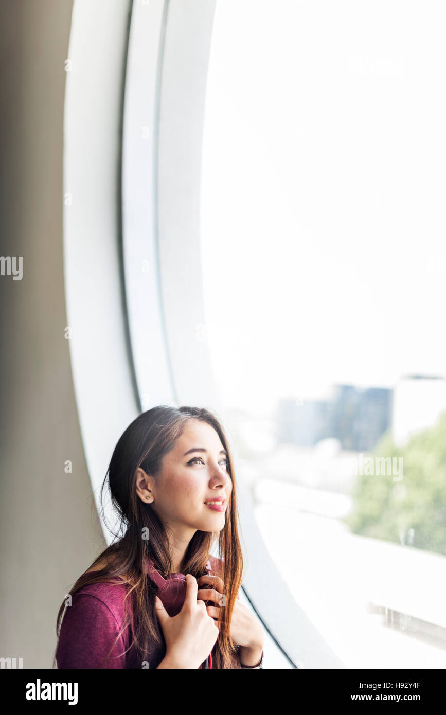 Enjoyment Portrait Music Relaxation Private Concept Stock Photo - Alamy