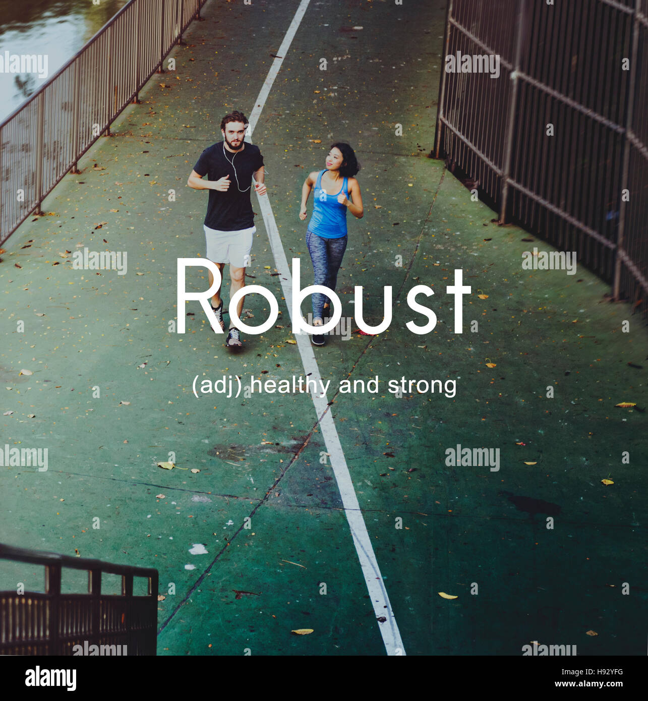 Robust Healthy And Strong People Graphic Concept Stock Photo - Alamy