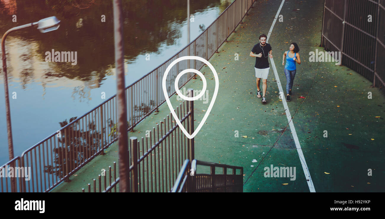 Location Travel Destination Graphic Concept Stock Photo - Alamy