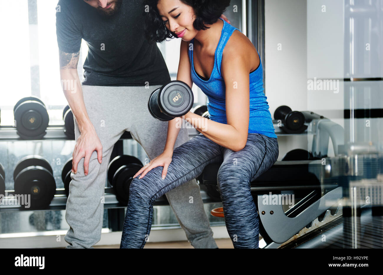 Athlete Fitness Leisure Exercise Sport Hobby Concept Stock Photo - Alamy