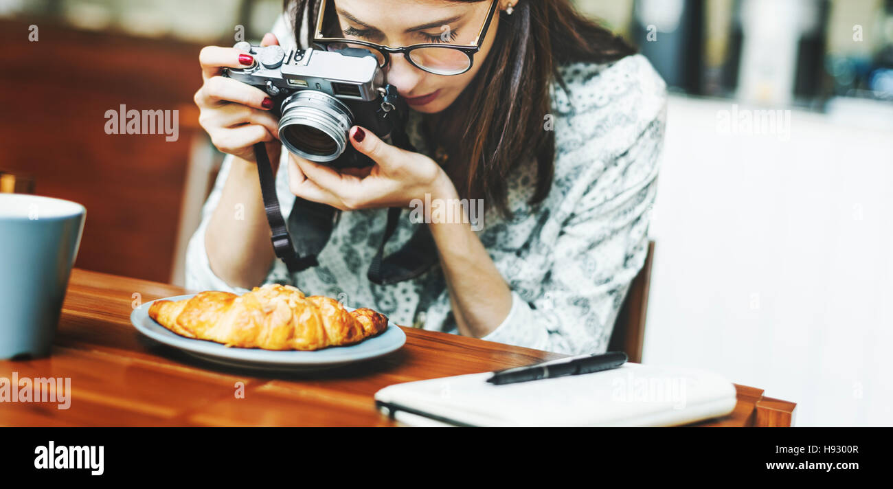 Camera Photographer Inspiration Journey Style Concept Stock Photo - Alamy