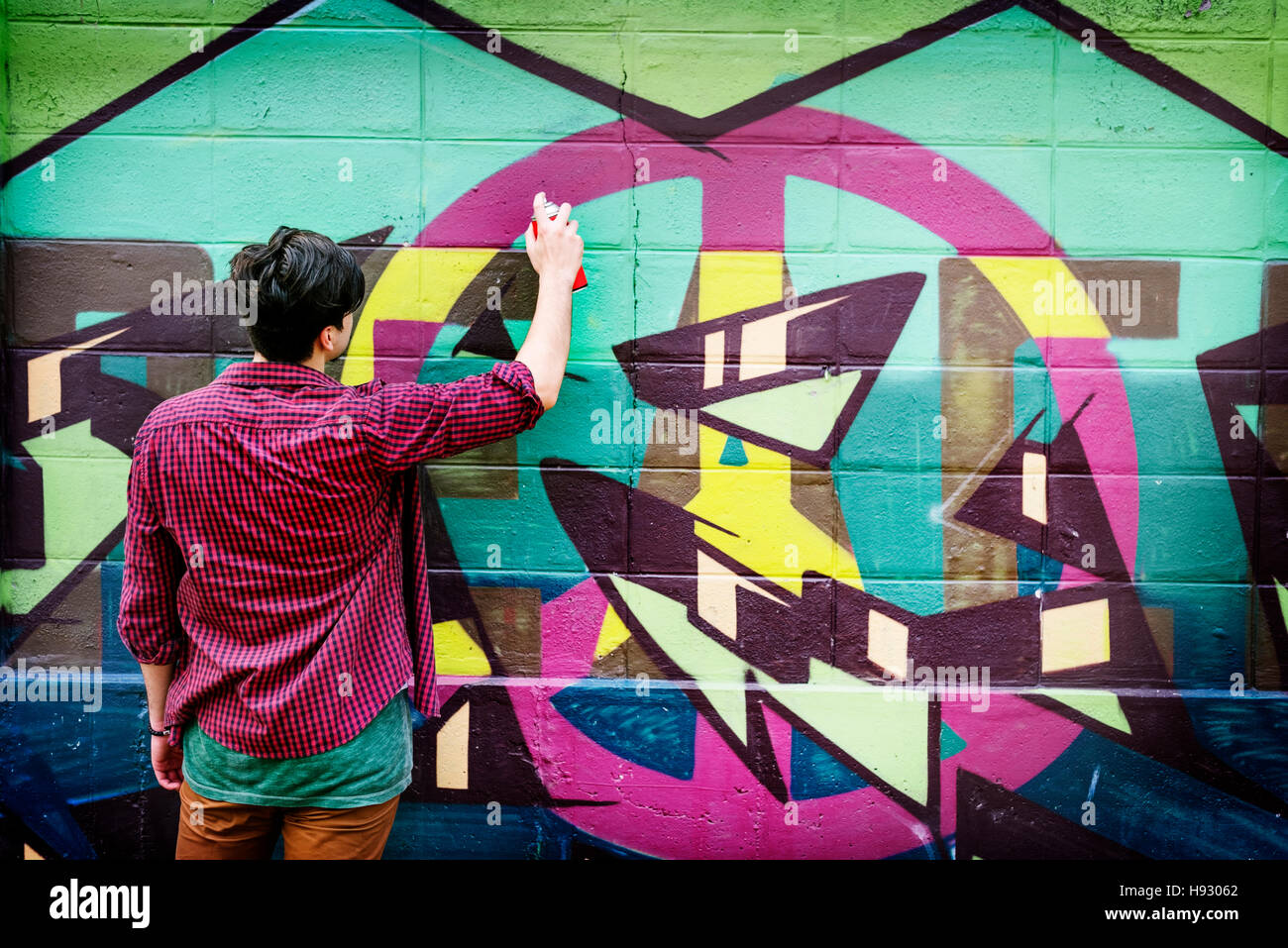 Graffiti Street Art Culture Spray Abstract Concept Stock Photo - Alamy