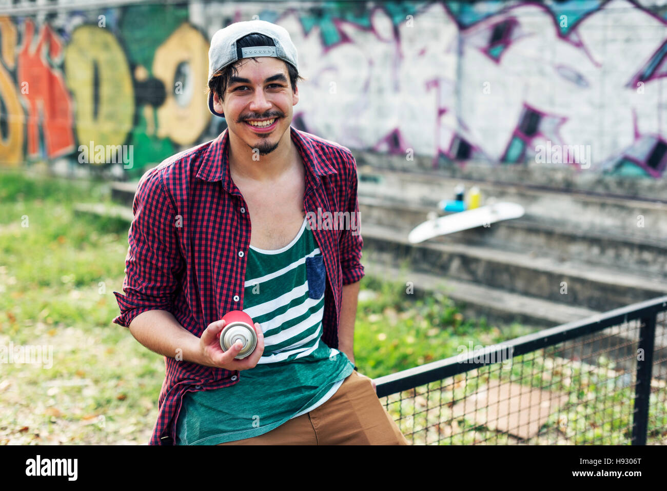 Graffiti Street Art Culture Spray Abstract Concept Stock Photo - Alamy