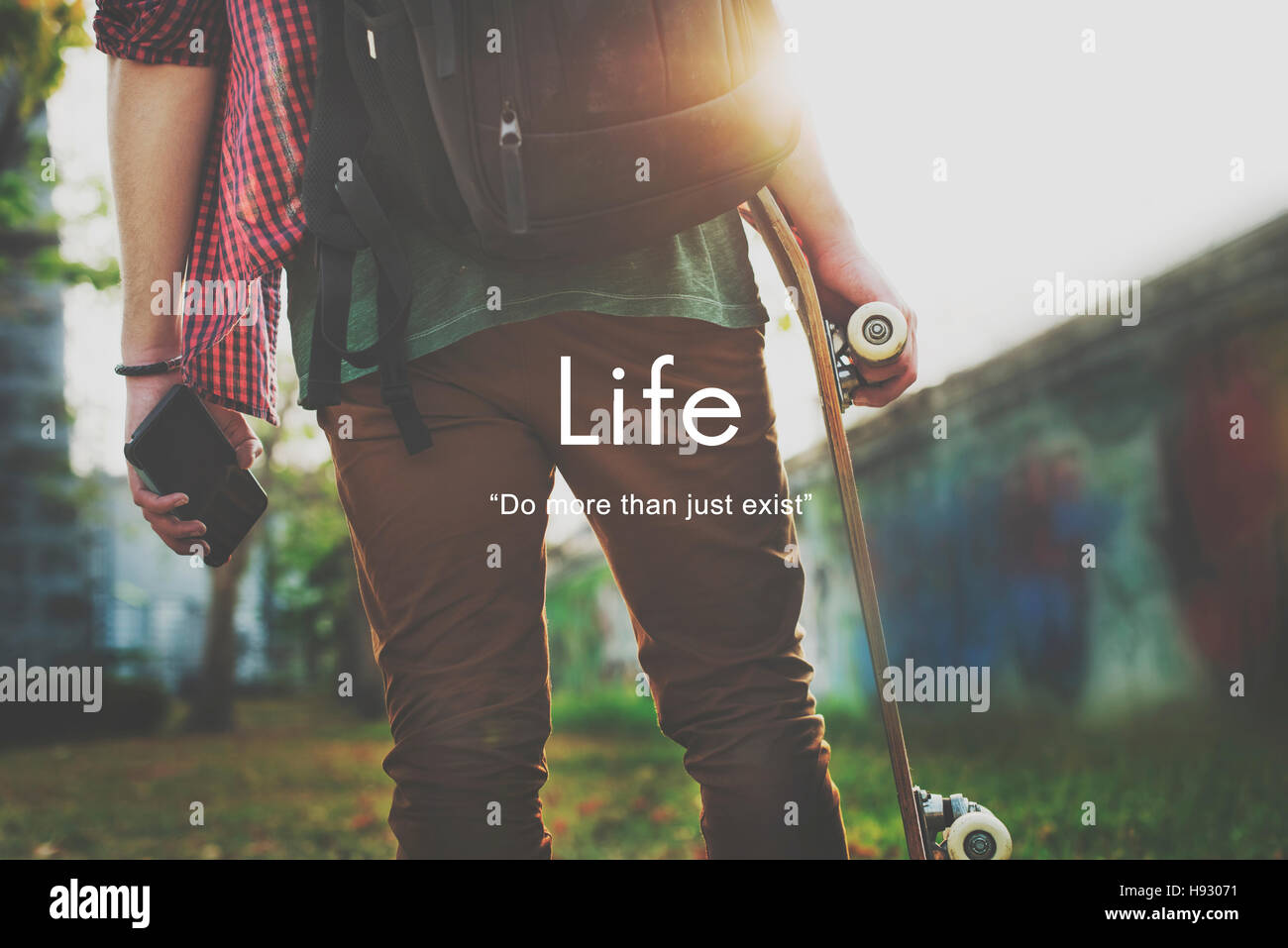 Life Lifestyle Living Being Balance Concept Stock Photo - Alamy