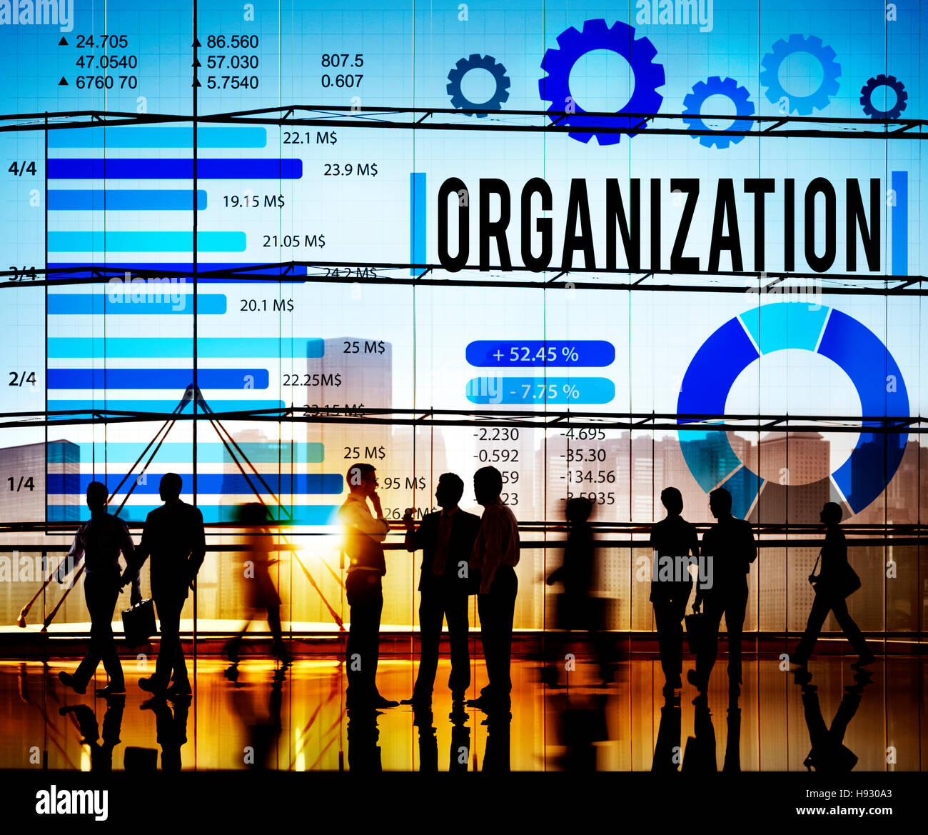 Organization Group Business Company Corporate Concept Stock Photo - Alamy