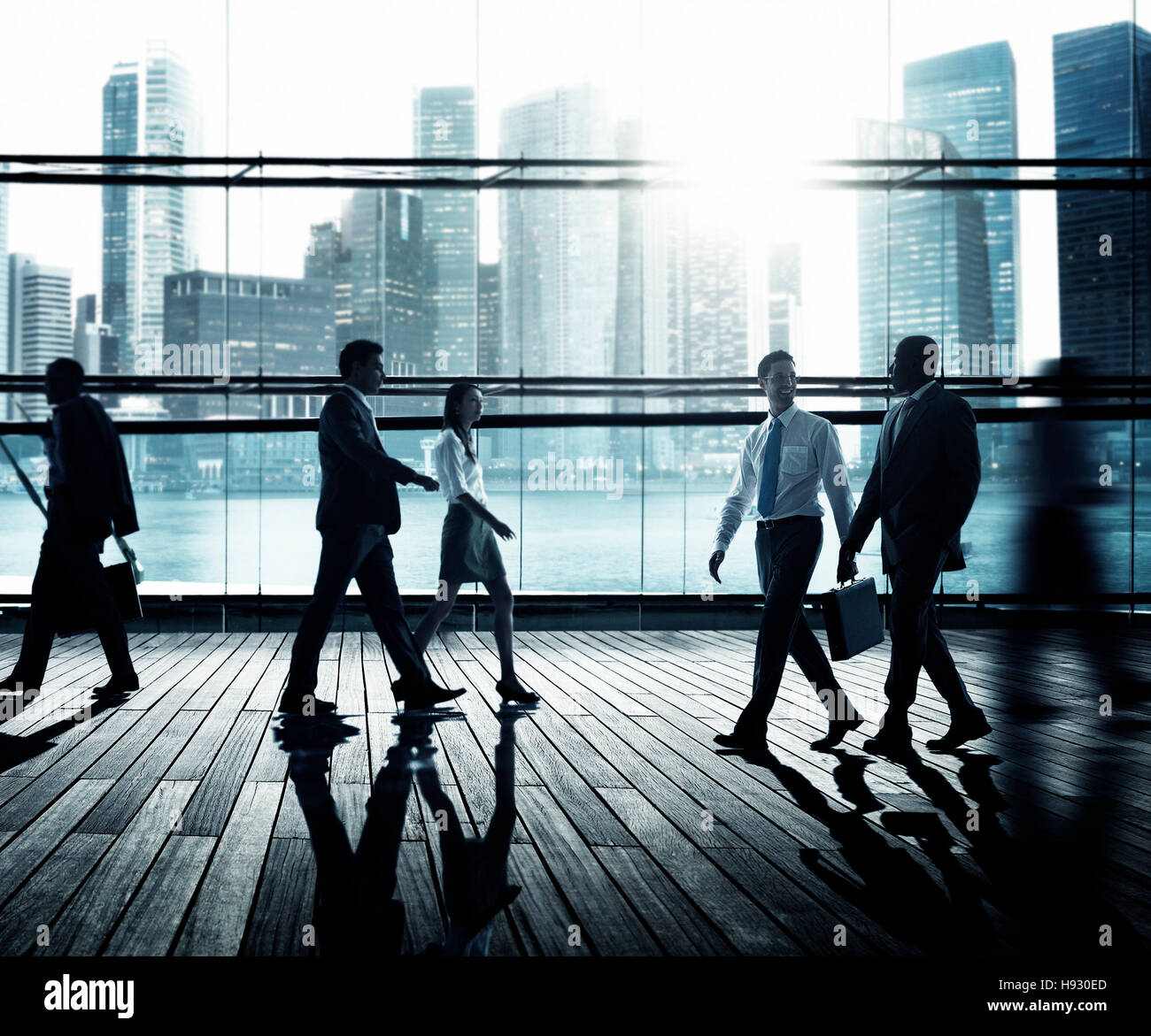 Business People Commuter Traevel Walking Corporate Concept Stock Photo ...