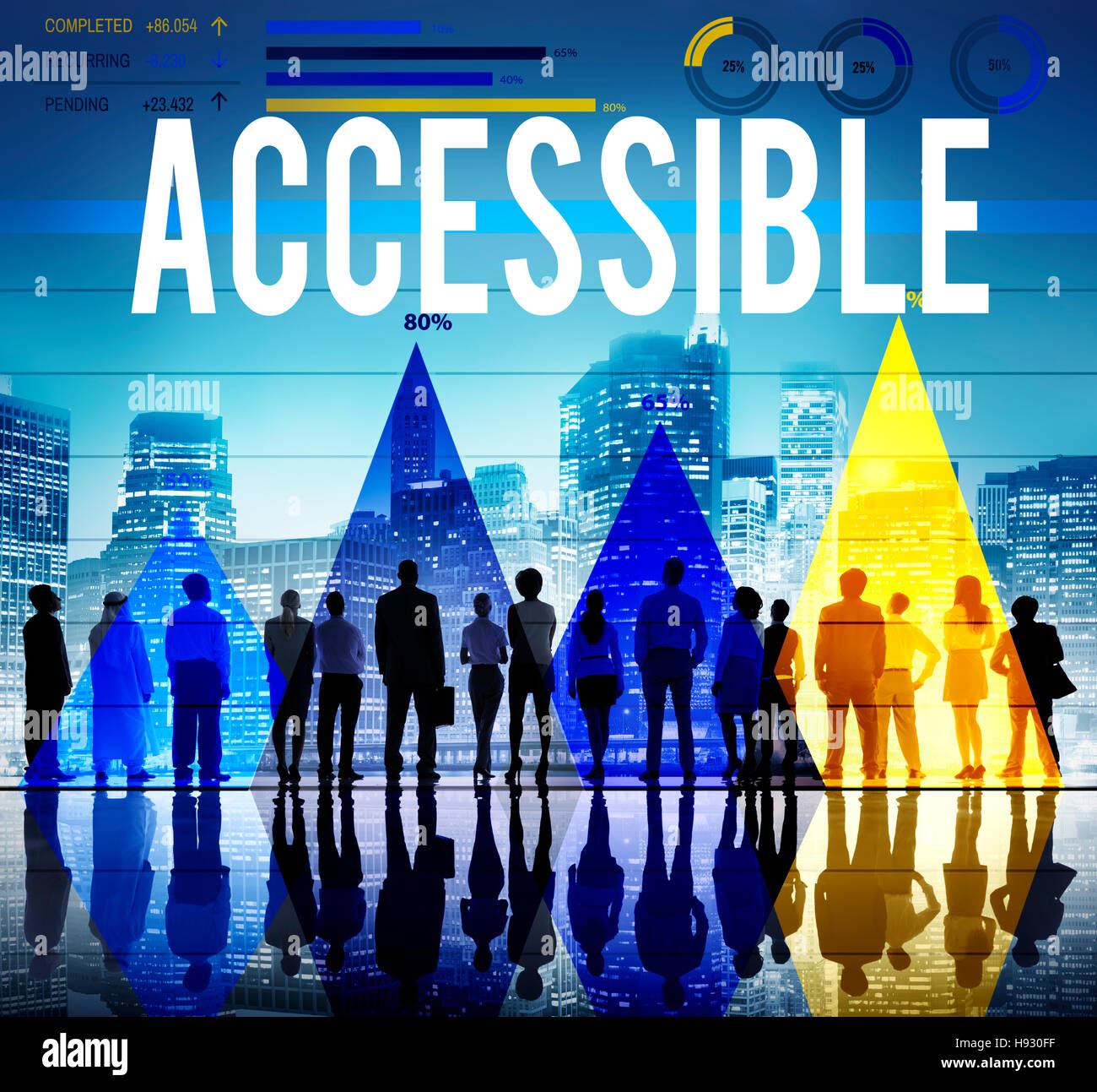 Accessible Usable Possible Available Free Concept Stock Photo - Alamy