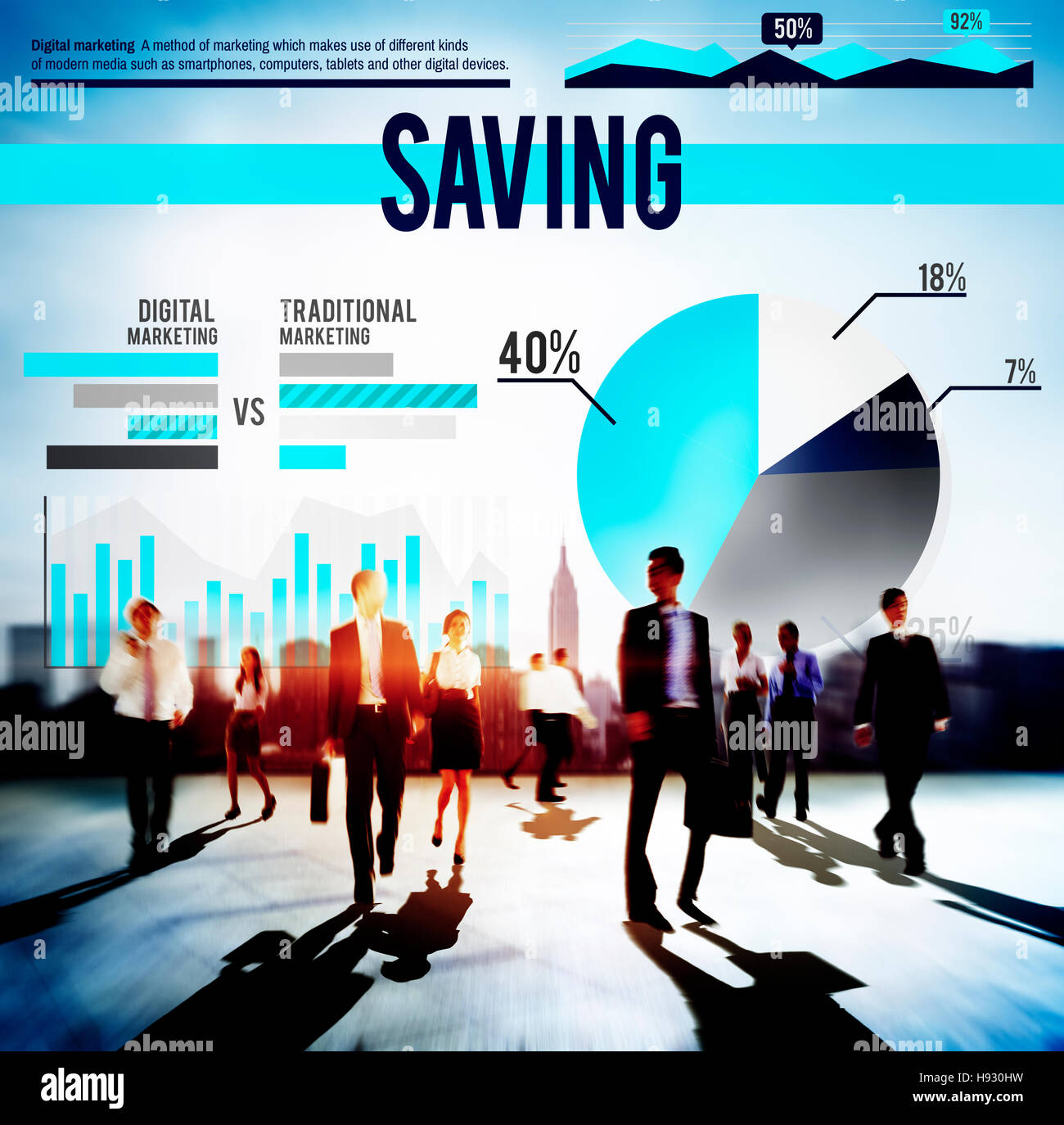 Save Saving Budget Money Finance Concept Stock Photo - Alamy