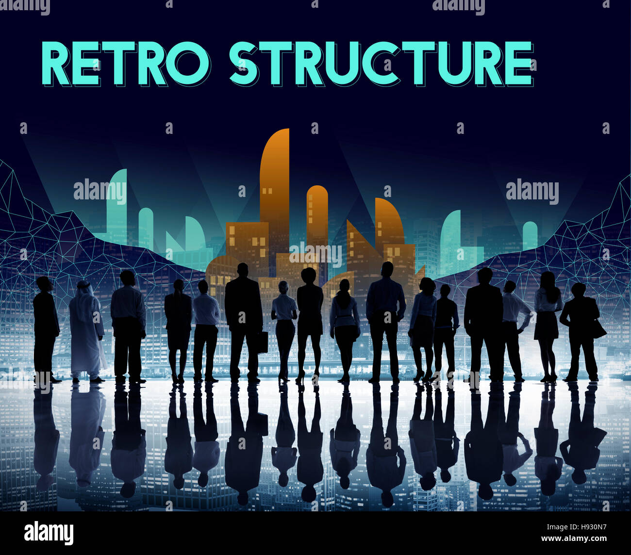 Retro structure hi-res stock photography and images - Alamy