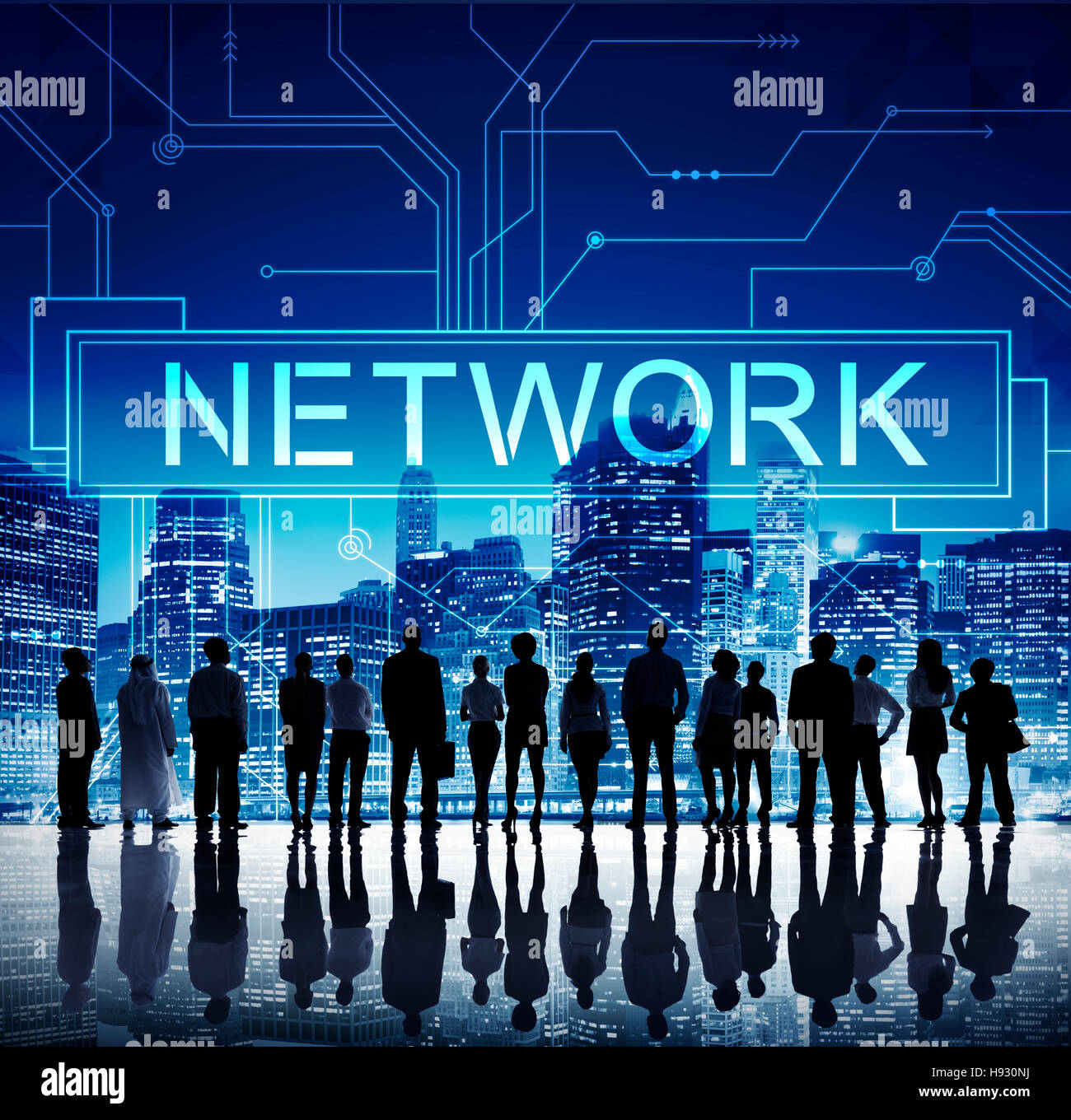 Network Internet Online Technology Future Concept Stock Photo - Alamy