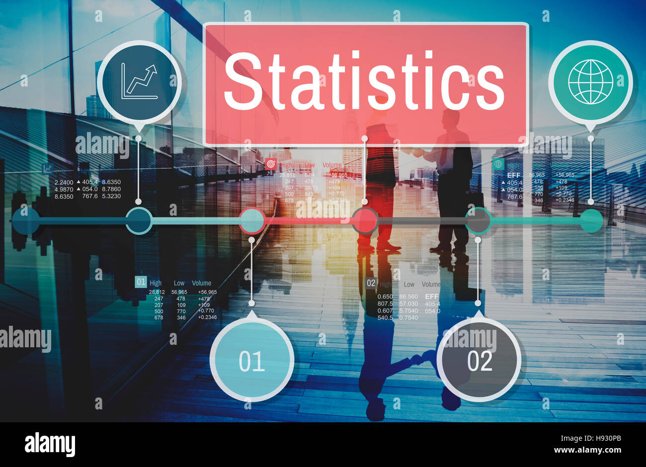 Statistics Process Efficiency Planning Research Concept Stock Photo - Alamy