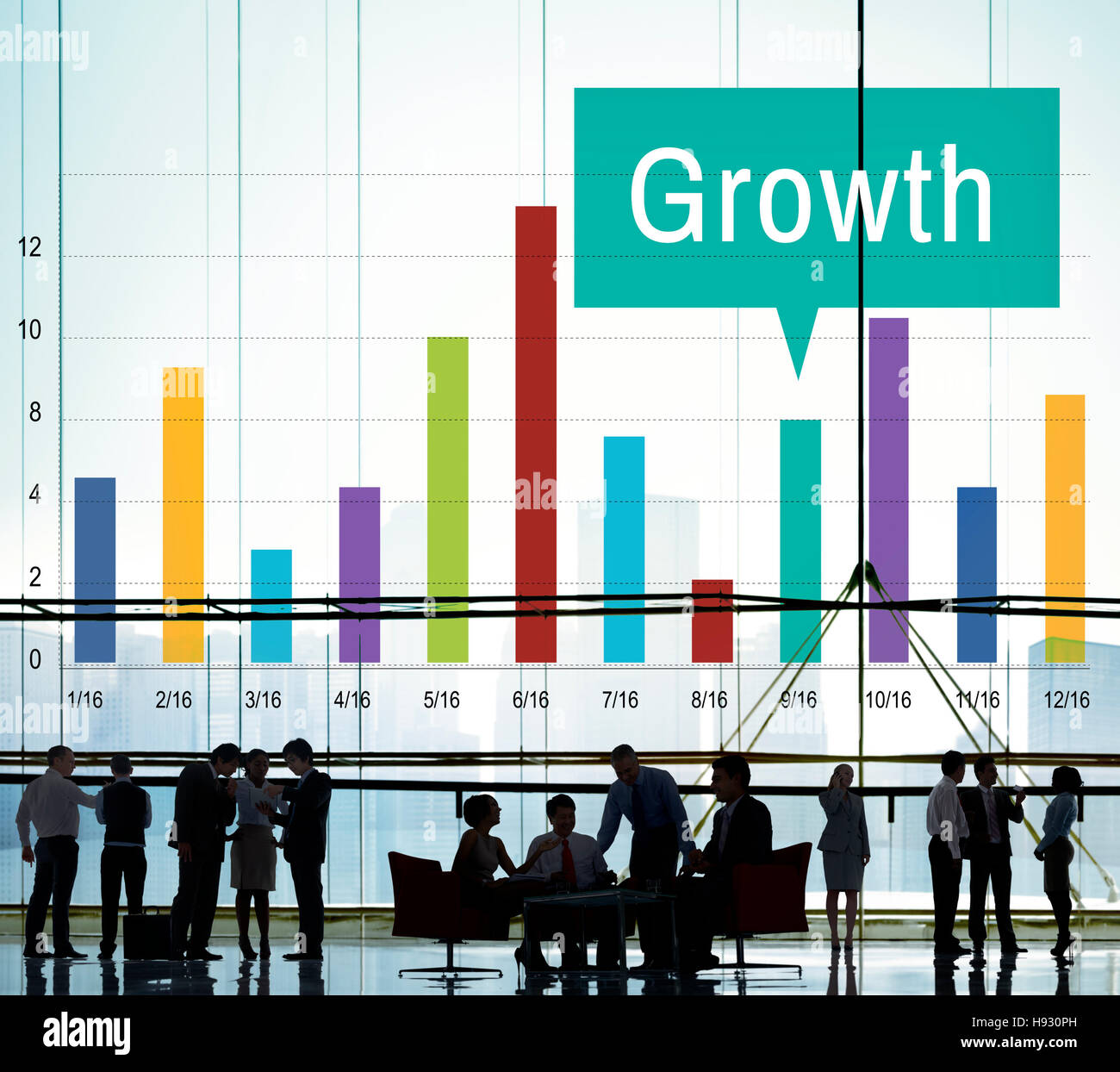 Growth Progress Development Icon Concept Stock Photo - Alamy