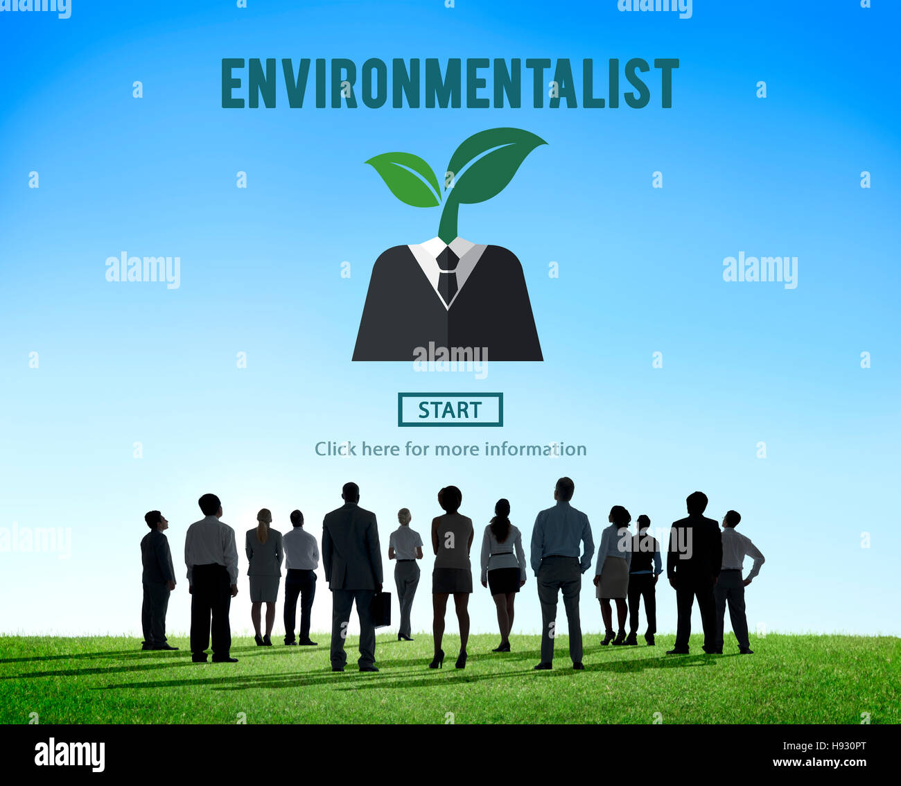 Environmentalist Ecologist Nature Conservationist Concept Stock Photo ...
