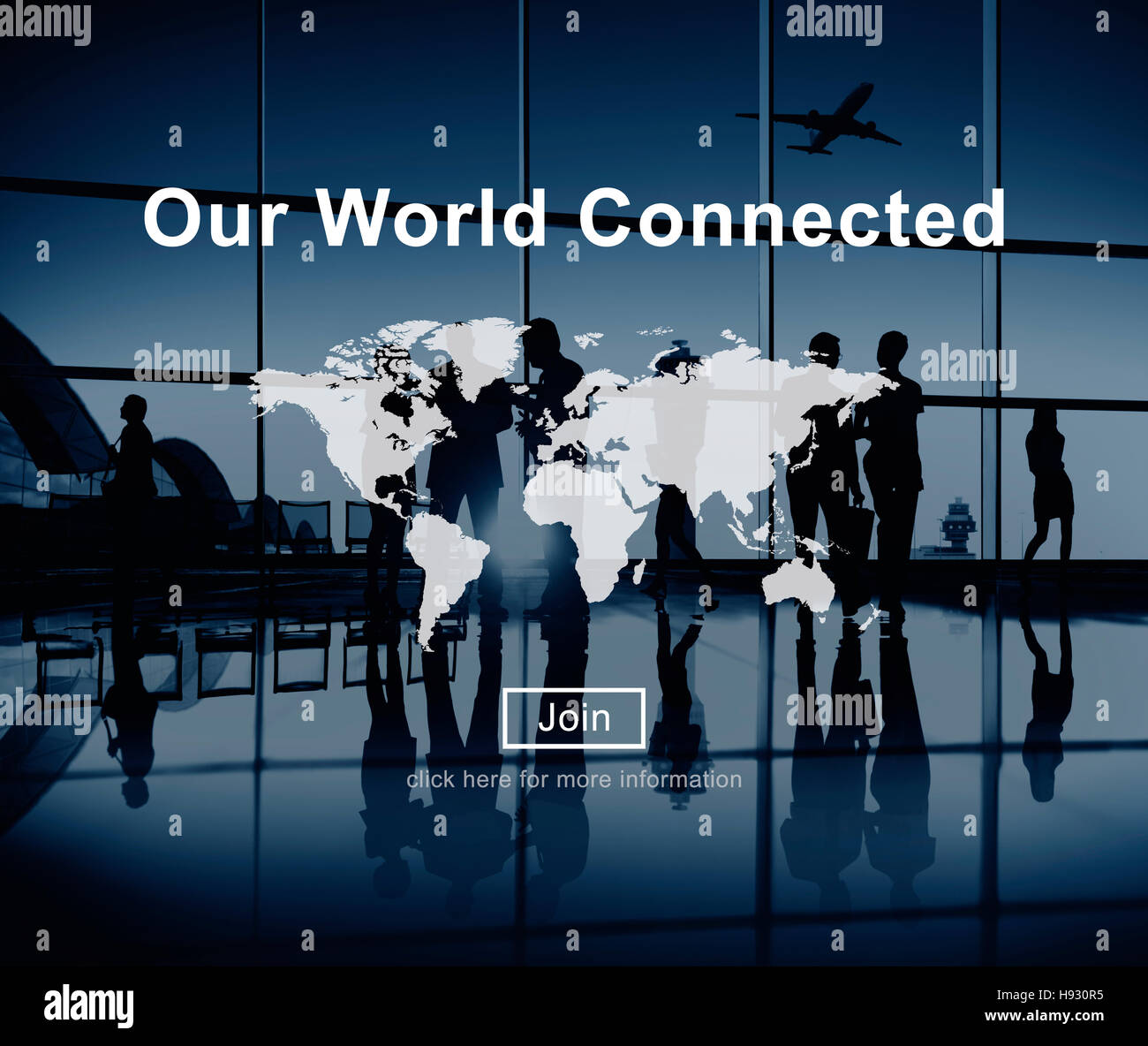 Our World Connected Social Networking Interconnection Concept Stock ...