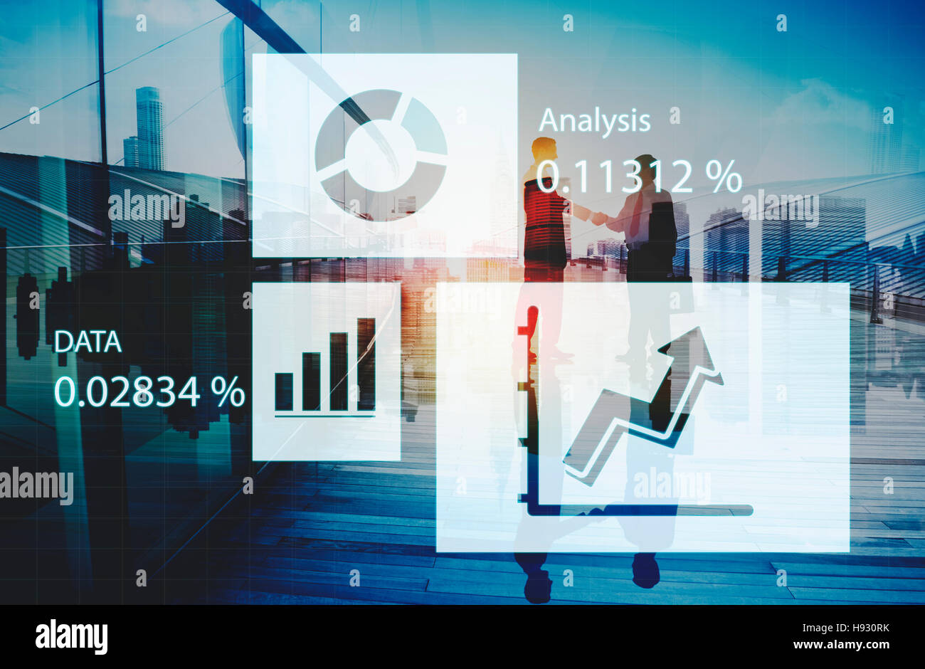 Analytics Report Status Information Analysis Chart Graph Concept Stock ...
