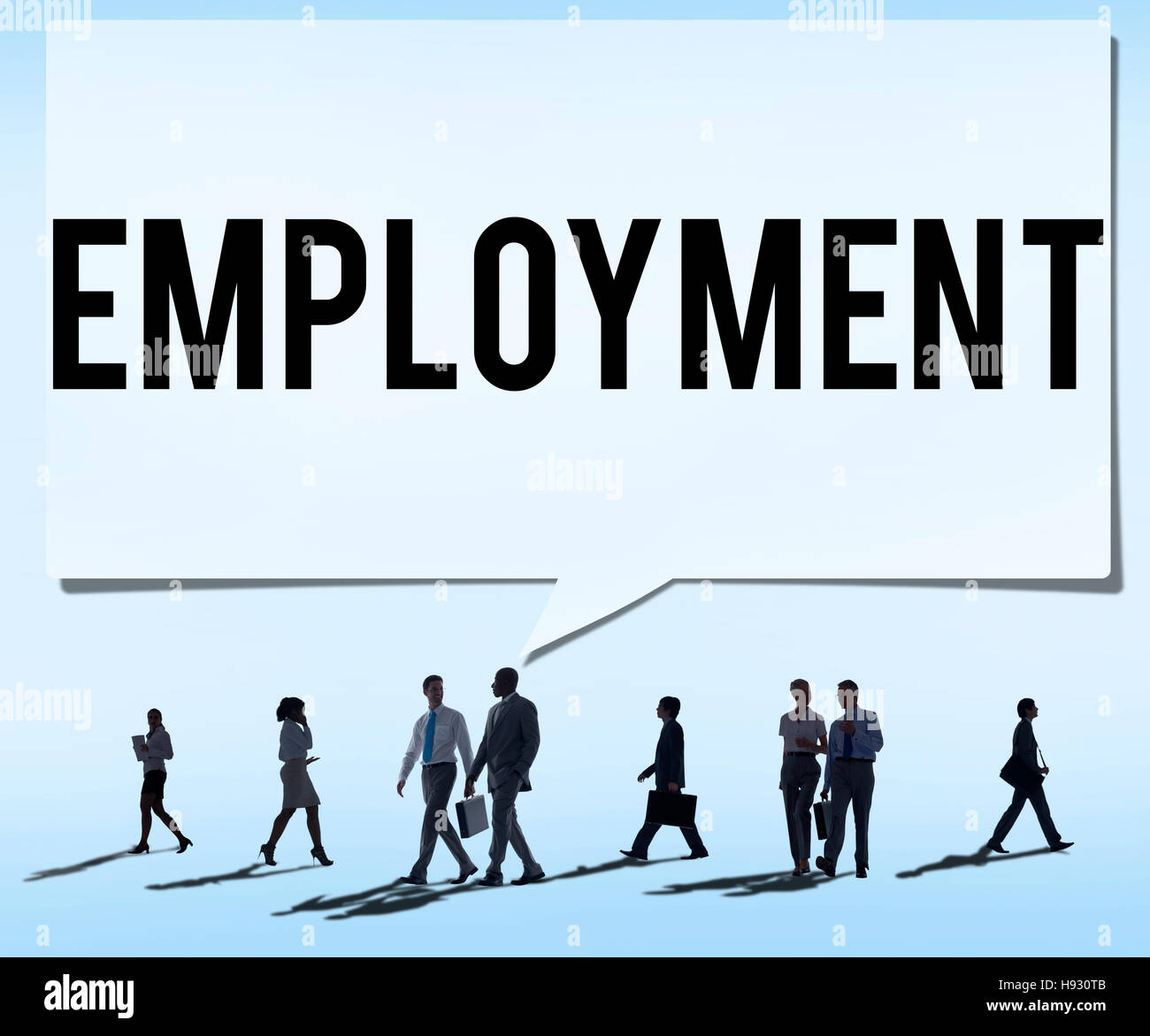Employment Employed Career Job Hiring Concept Stock Photo - Alamy
