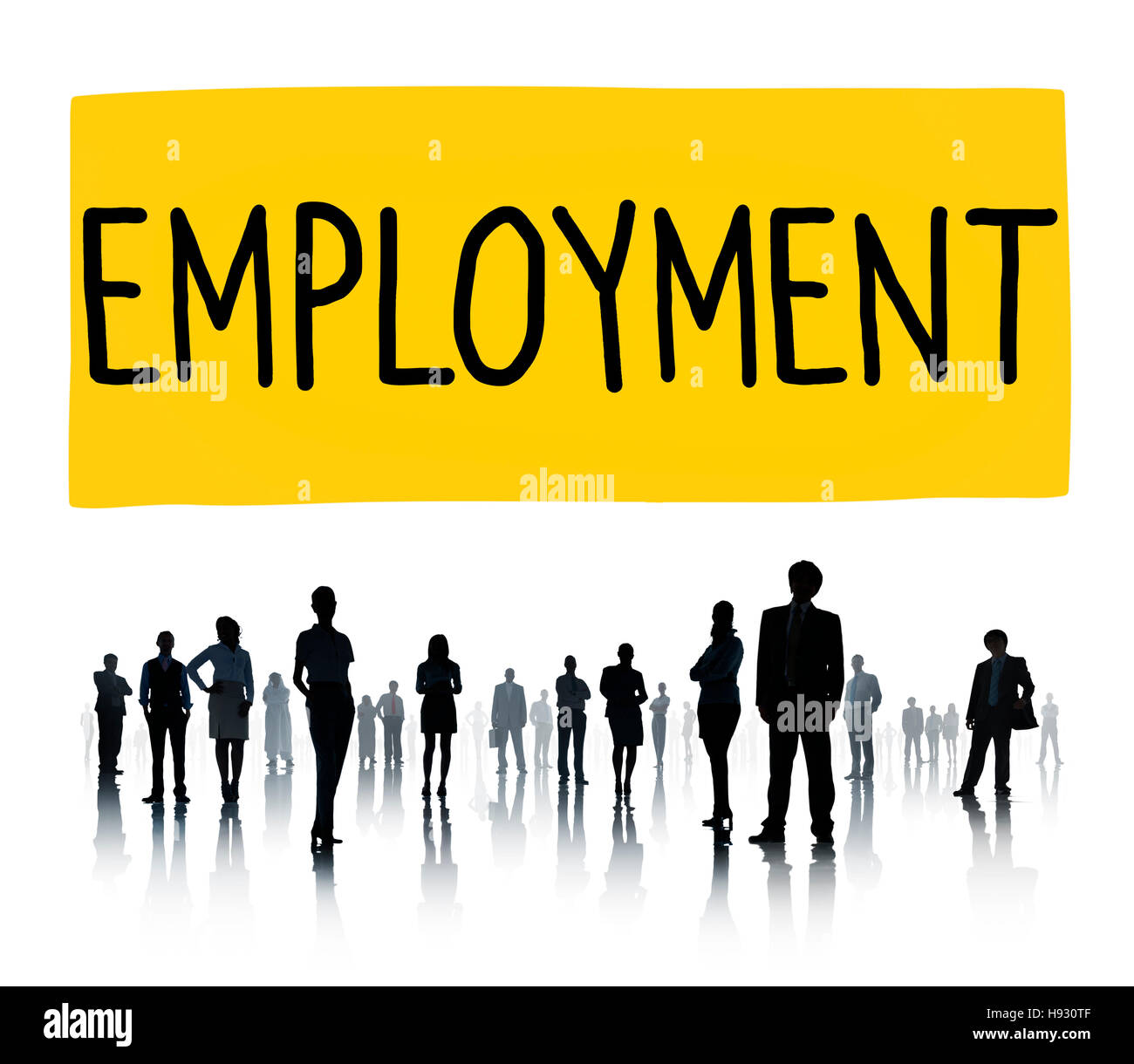Employment Recruitment Human Resources Hiring Concept Stock Photo - Alamy