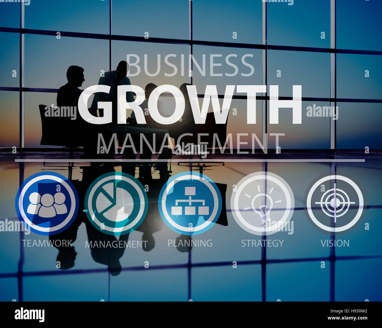 Growth Strategy Management Mission Success Concept Stock Photo - Alamy