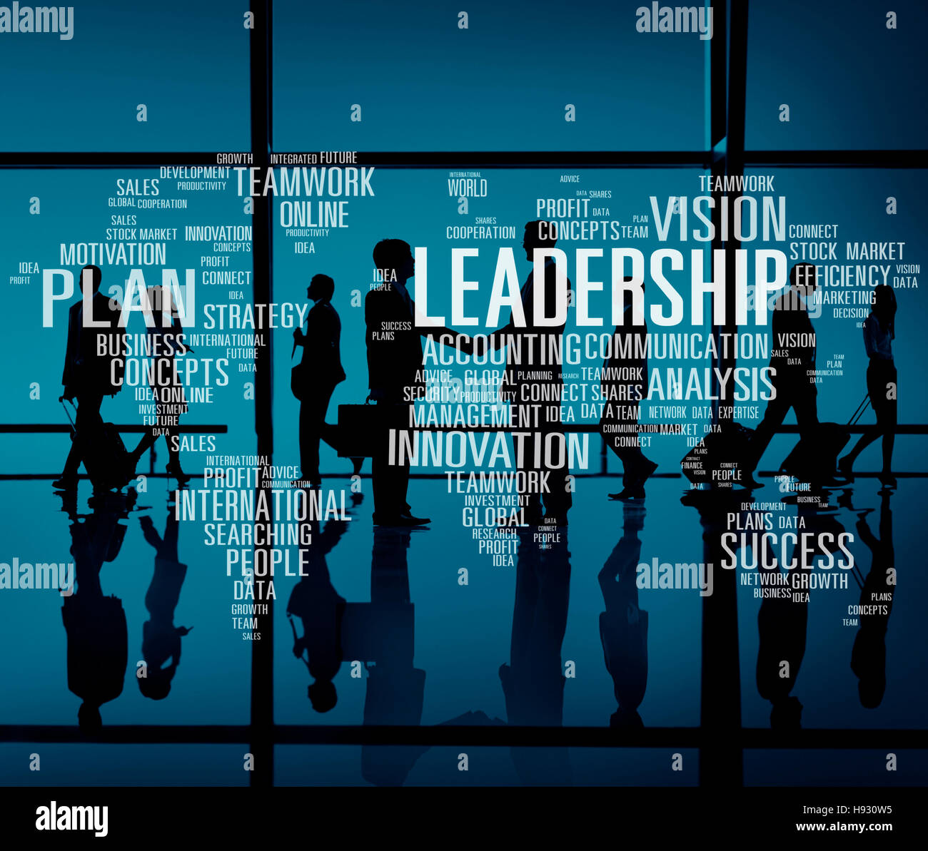 Leadership Boss Management Coach Chief Global Concept Stock Photo - Alamy
