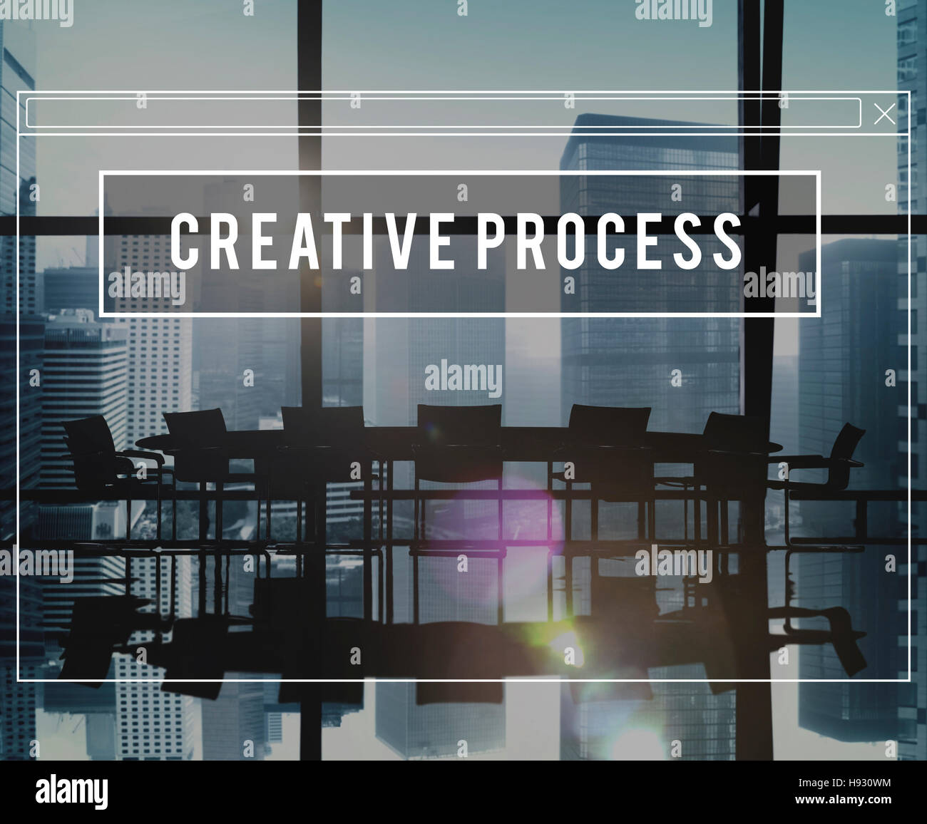 Creative Process Design Brainstorm Thinking Vision Ideas Concept Stock ...