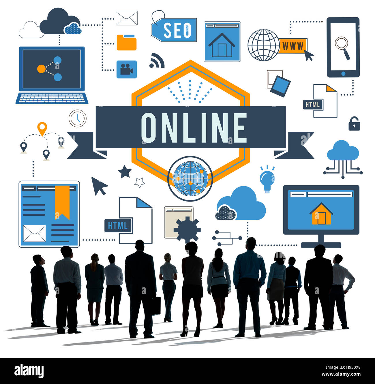 Digital professional network hi-res stock photography and images - Alamy