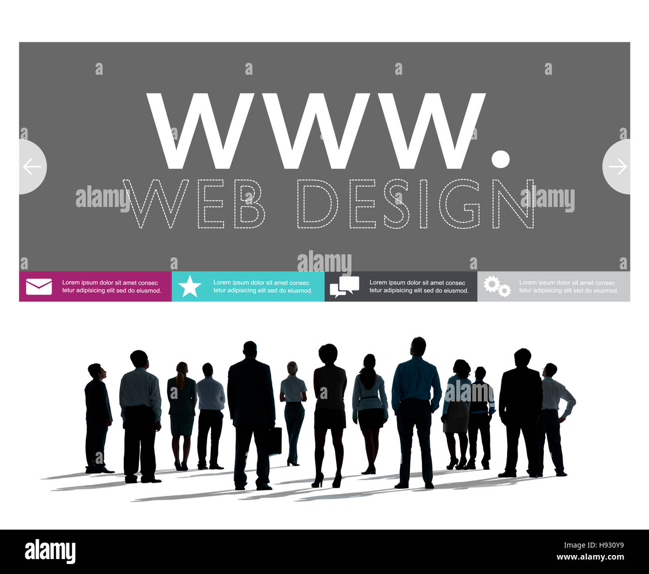 Www Web Design Web Page Website Concept Stock Photo - Alamy