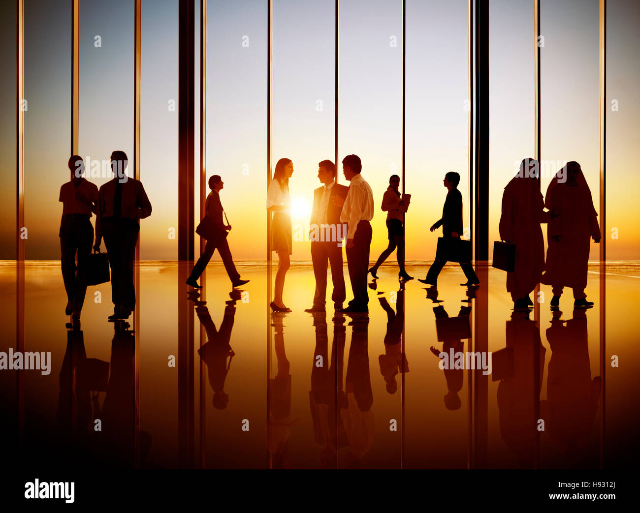 Diversity Business People Commuter Corporate Concept Stock Photo - Alamy