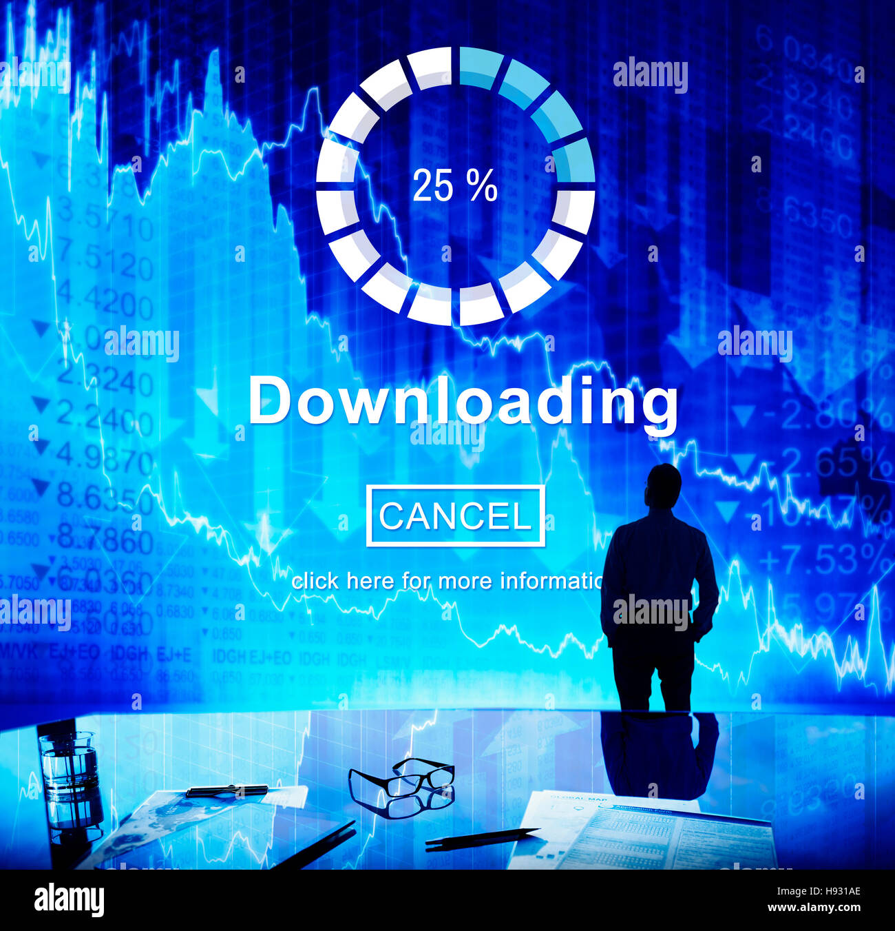 Downloading failure hi-res stock photography and images - Alamy