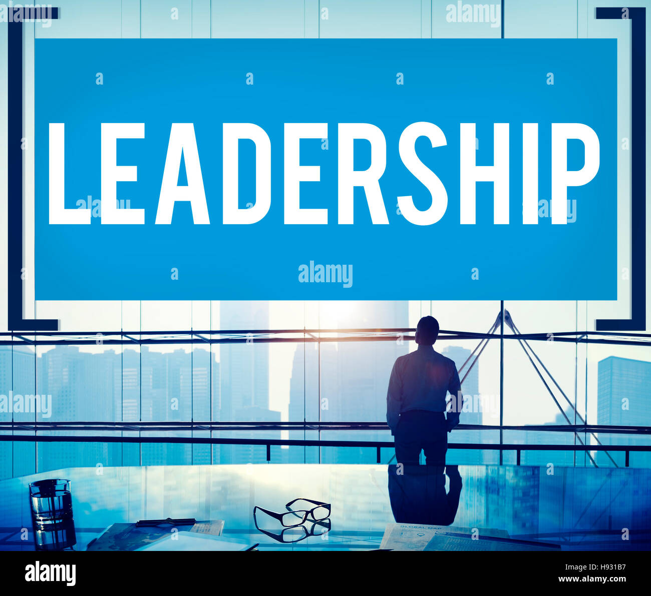 Leadership Leader Lead Manager Management Concept Stock Photo - Alamy