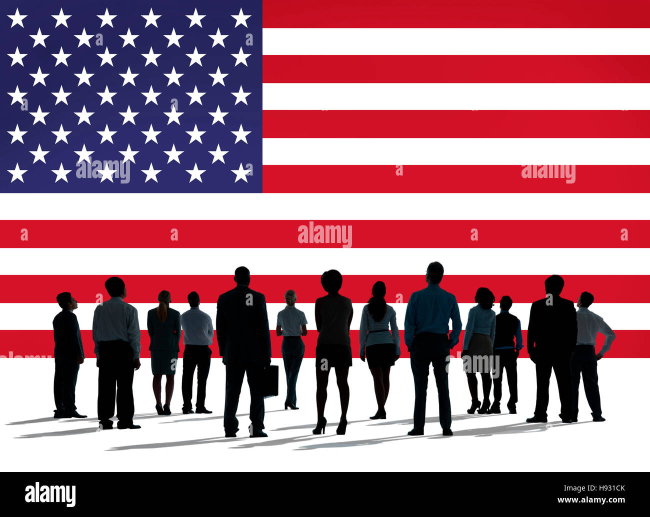 American Flag Nationality Liberty Country Concept Stock Photo - Alamy