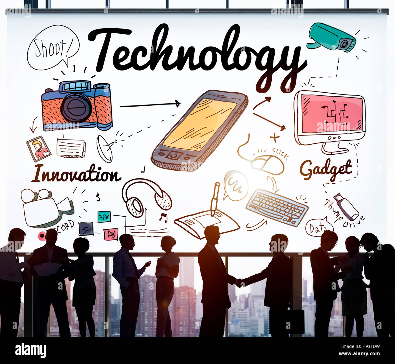 Technology Digital Innovation Internet Science Concept Stock Photo - Alamy
